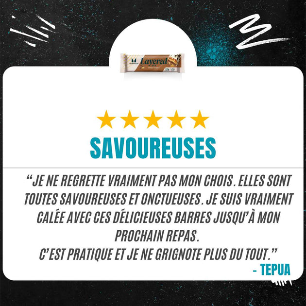 LAYER BAR | Sain | Gourmand | Protéines | PROTEIN EXPRESS Tahiti